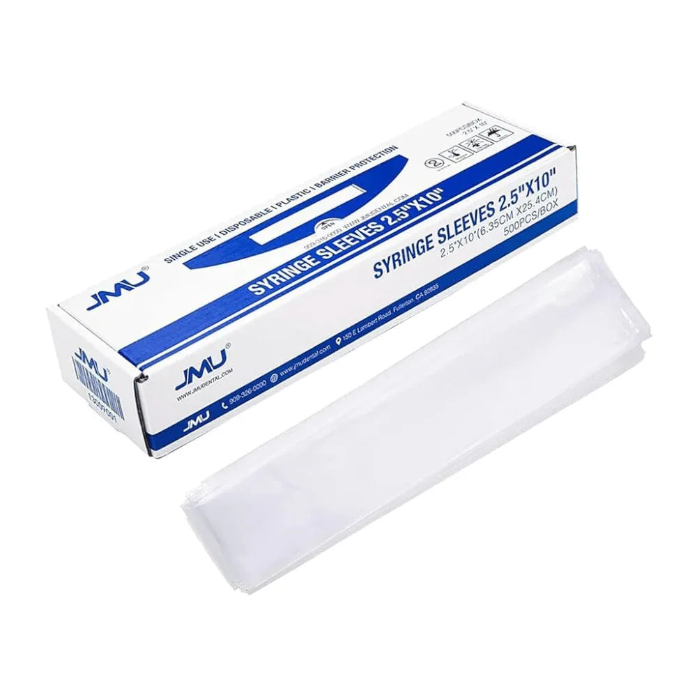 Clear Plastic Syringe Sleeve (Without Opening) - Pack 2000